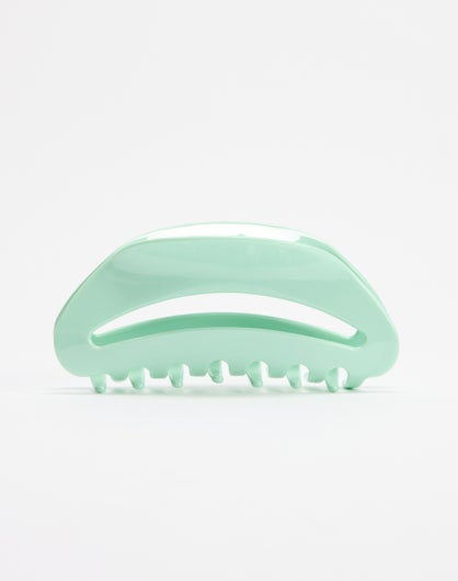 Large Curved Claw Clip in Mintini | Glassons US