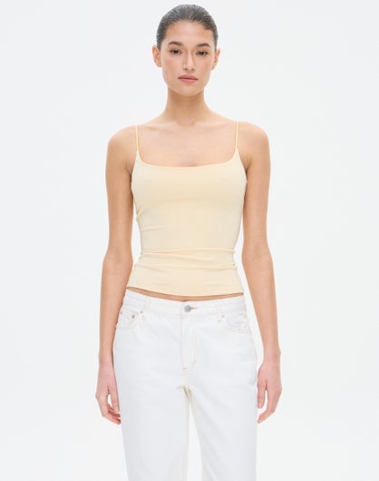 Thin Strap Tank Top in Marigolden | Glassons US