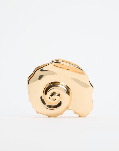 Metal Shell Hair Clip in Gold | Glassons SG