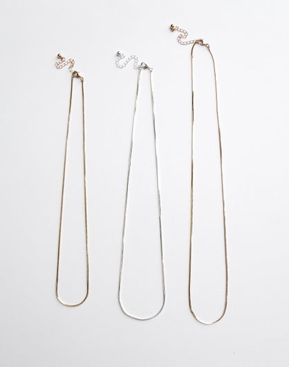 Mixed Metal Chain Necklace Pack in Gold X Silver | Glassons US