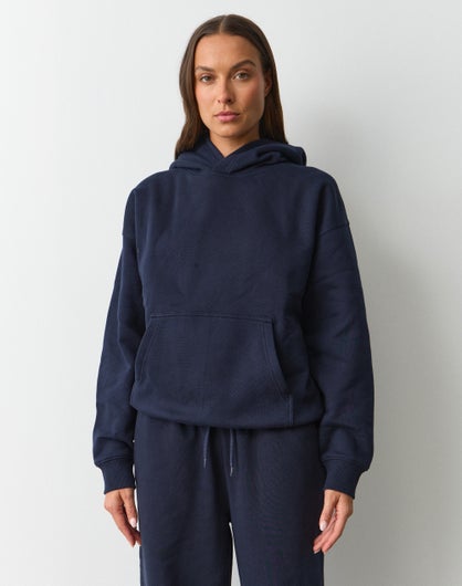 Oversized Hoodie in Navy Blazer | Glassons AU
